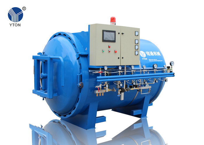 Custom Made Tire Curing Chamber , Tyre Production Line For Used Tyre ...