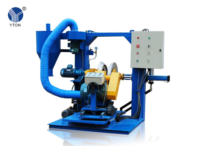 Blue Tire Buffing Machine , Auto Buffing Machine For Buffing Tread Rubber