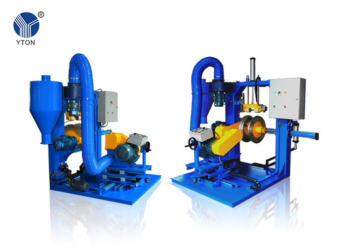 Two In One Tyre Retreading Equipment Custom Made Buffing / Building Machine