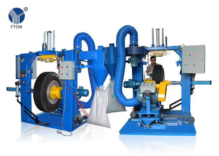 MTDM-05 Tire Retreading Machine , Automatic Tyre Buffing Machine For ...